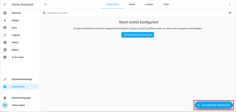 Einfache Integration von Tibber in Home Assistant